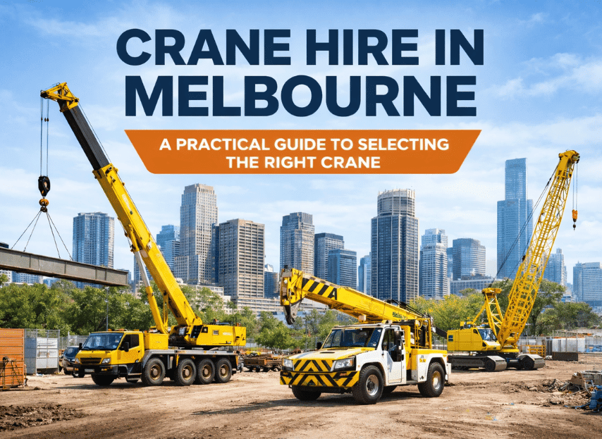 Crane Hire in Melbourne: A Practical Guide to Selecting the Right Crane